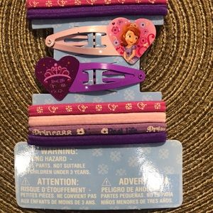 Disney | Accessories | Sofia The First Hair Accessory Set | Poshmark